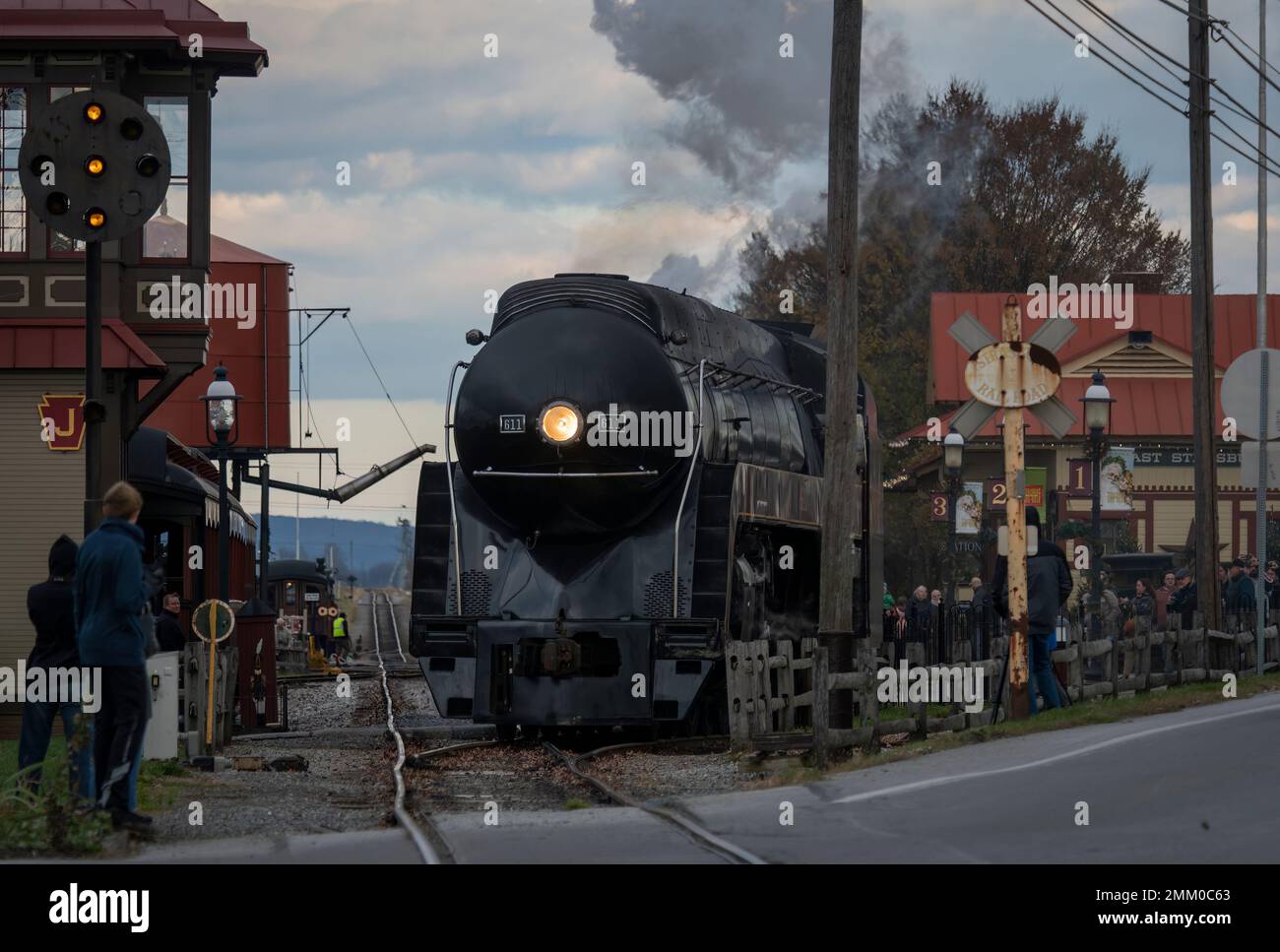 Strasburg, Pennsylvania, November 13, 2022 - A View of a Large Classic ...