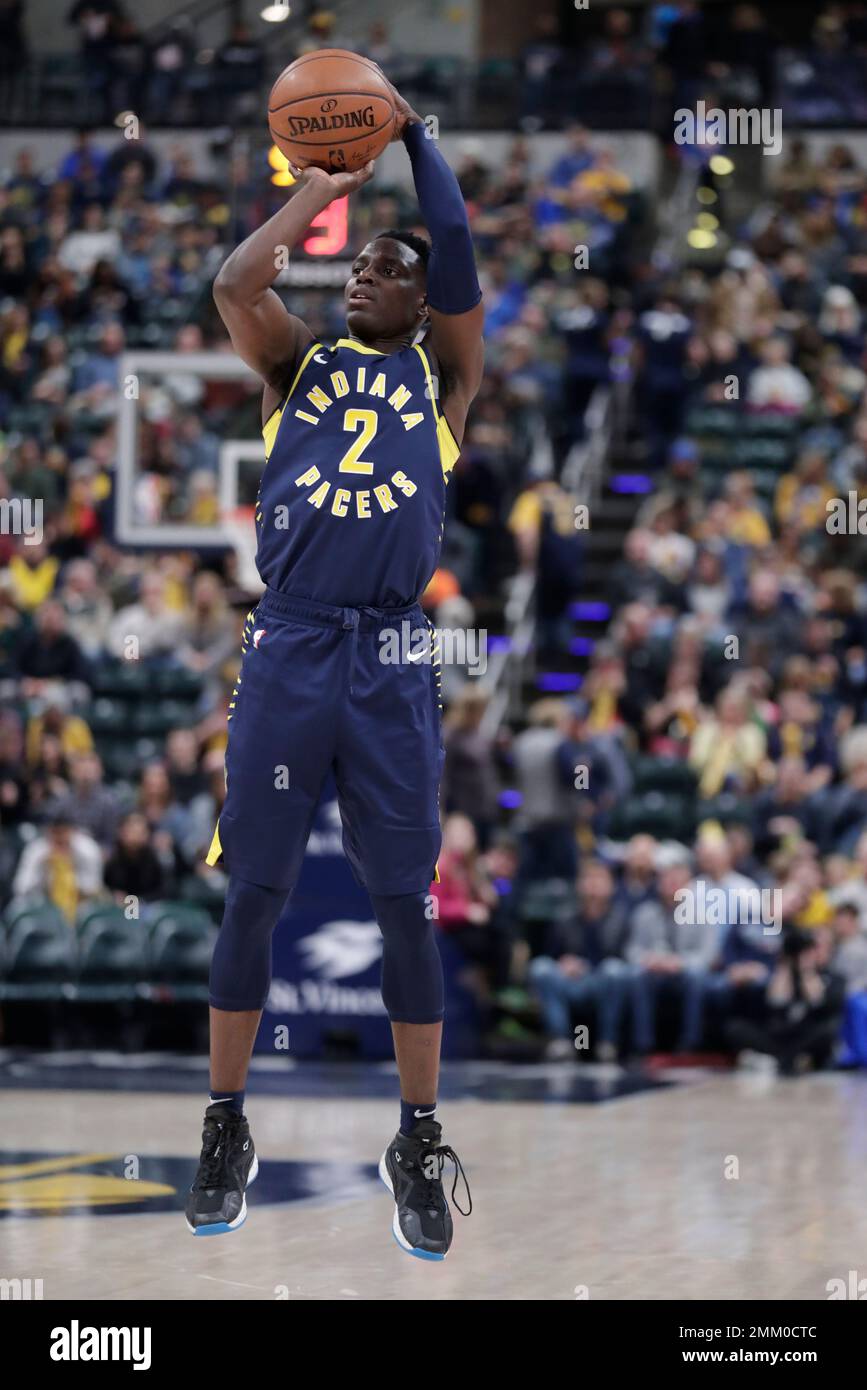 Indiana Pacers guard Darren Collison (2) during the second half of an ...