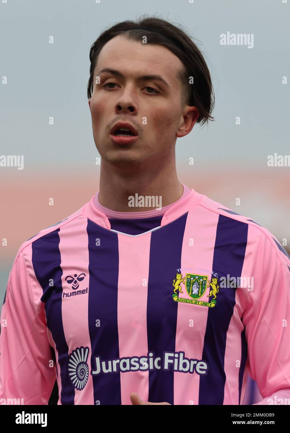 Jack Clarke (on loan from Chesterfield) of Yeovil Town during National ...