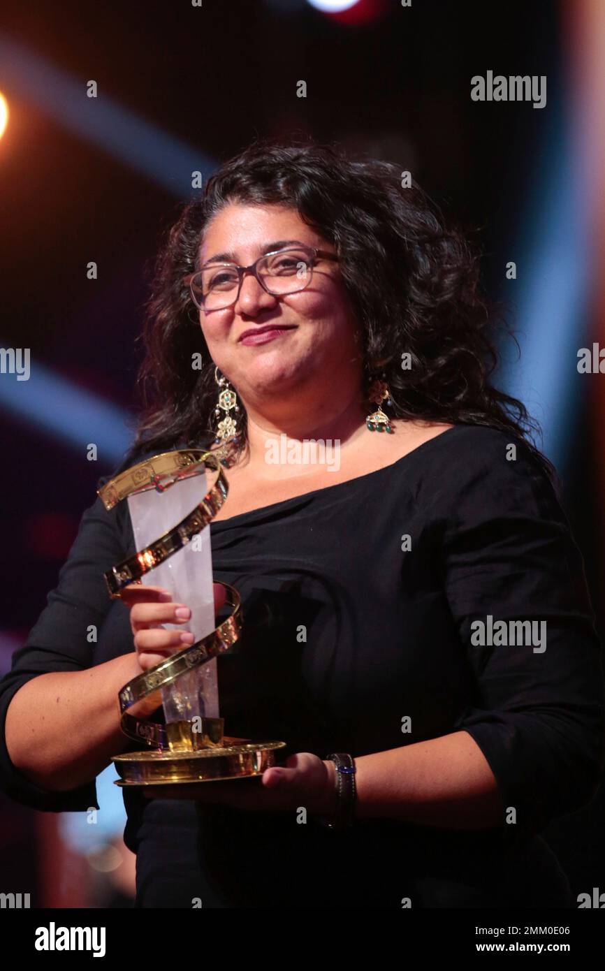 Winner of the grand jury prize, Sudabeh Mortezai, for her film Joy ...