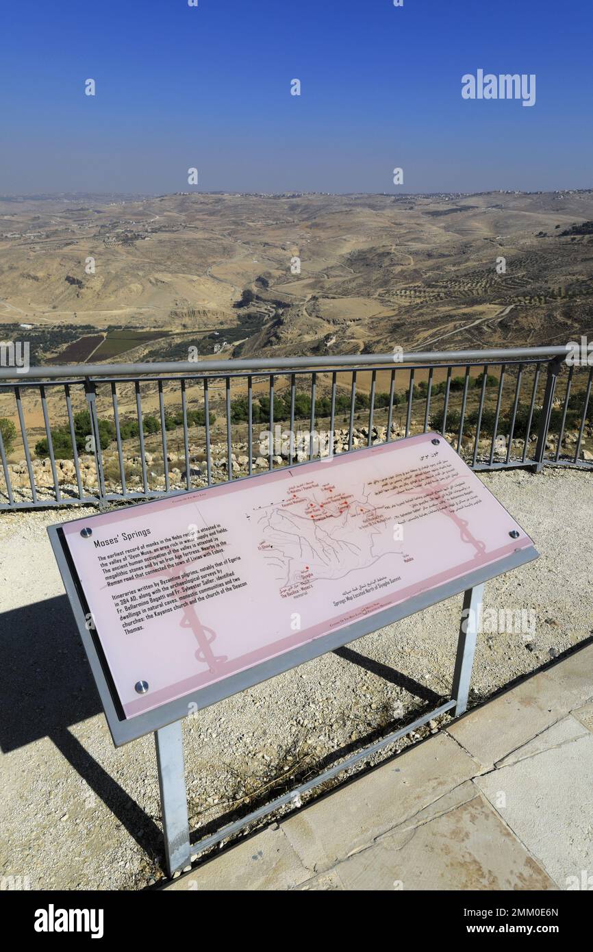 Valley of moses spring mount nebo hi-res stock photography and images ...