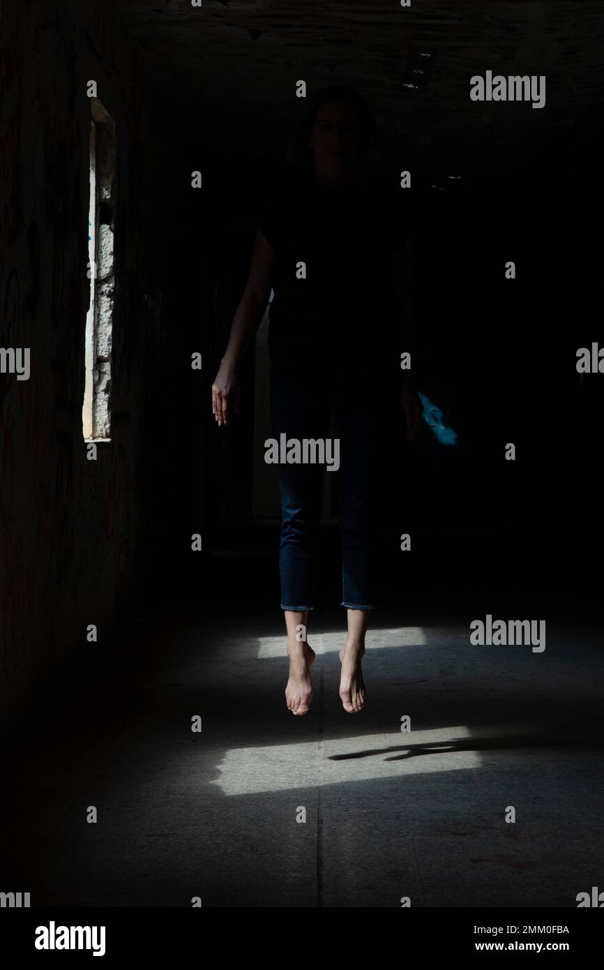 Woman trapped in room hi-res stock photography and images - Alamy