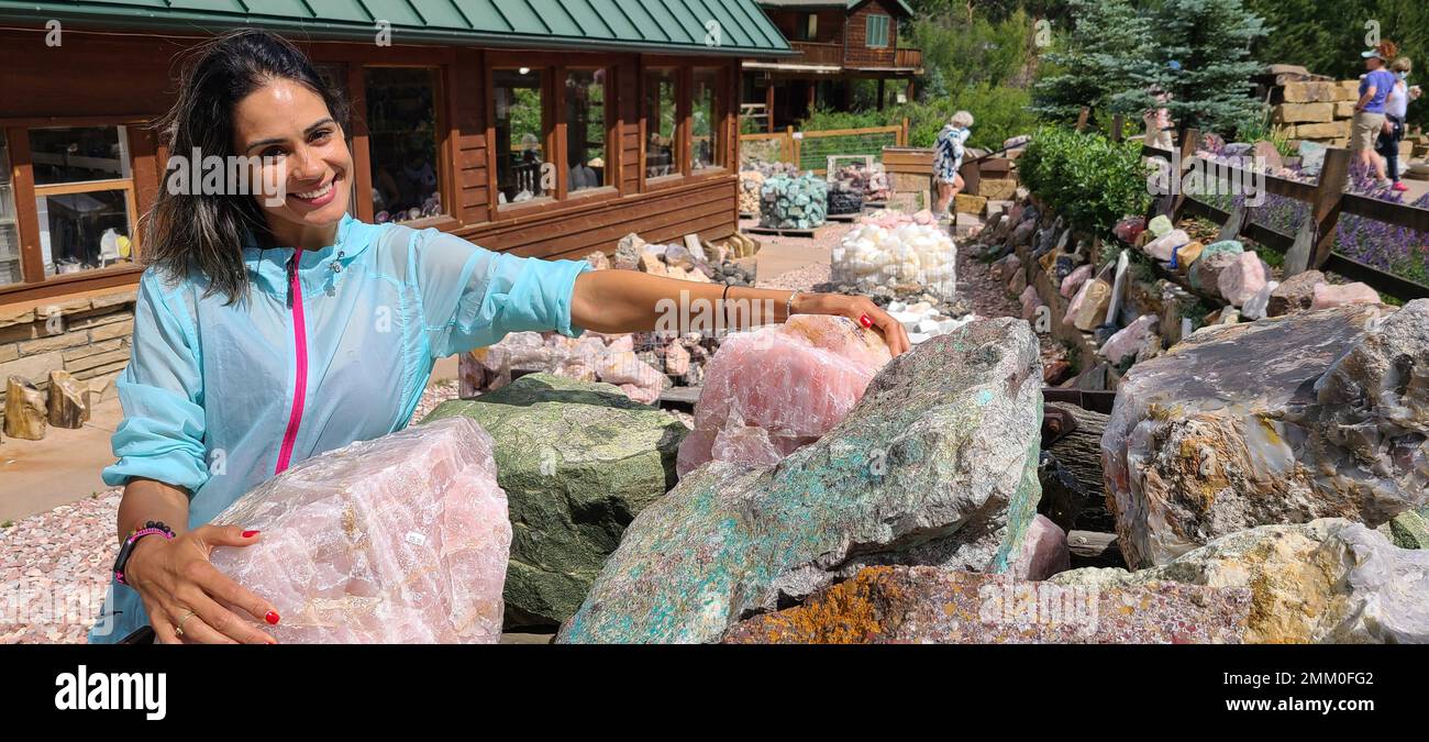 Quartz stones, Rocky Mountain National Park is an American national ...
