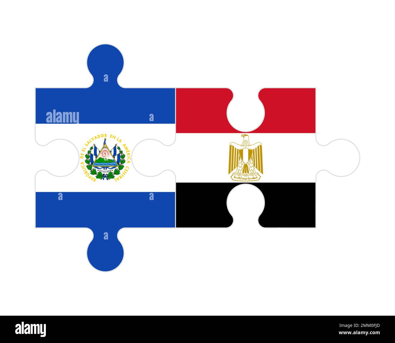 Egypt el salvador flag hi-res stock photography and images - Alamy