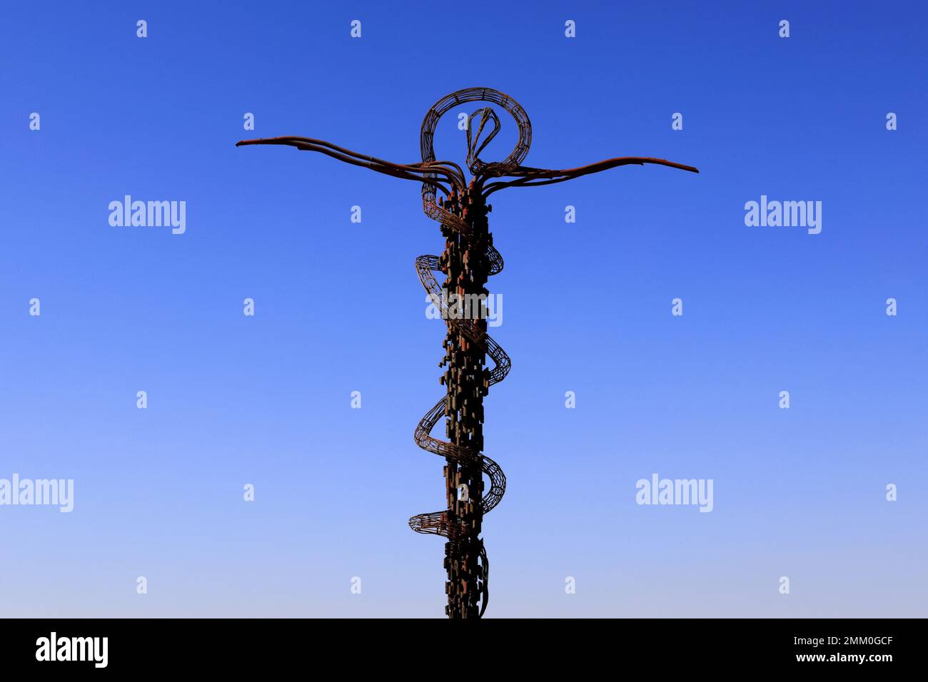 The Serpent Monument on Mount Nebo, Madaba Governorate, Jordan, Middle ...