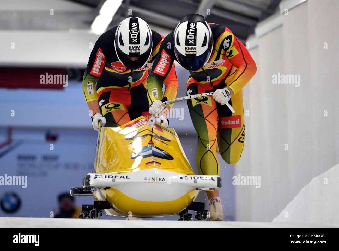 Francesco Friedririch and Alexander Schueller of Germany start their ...