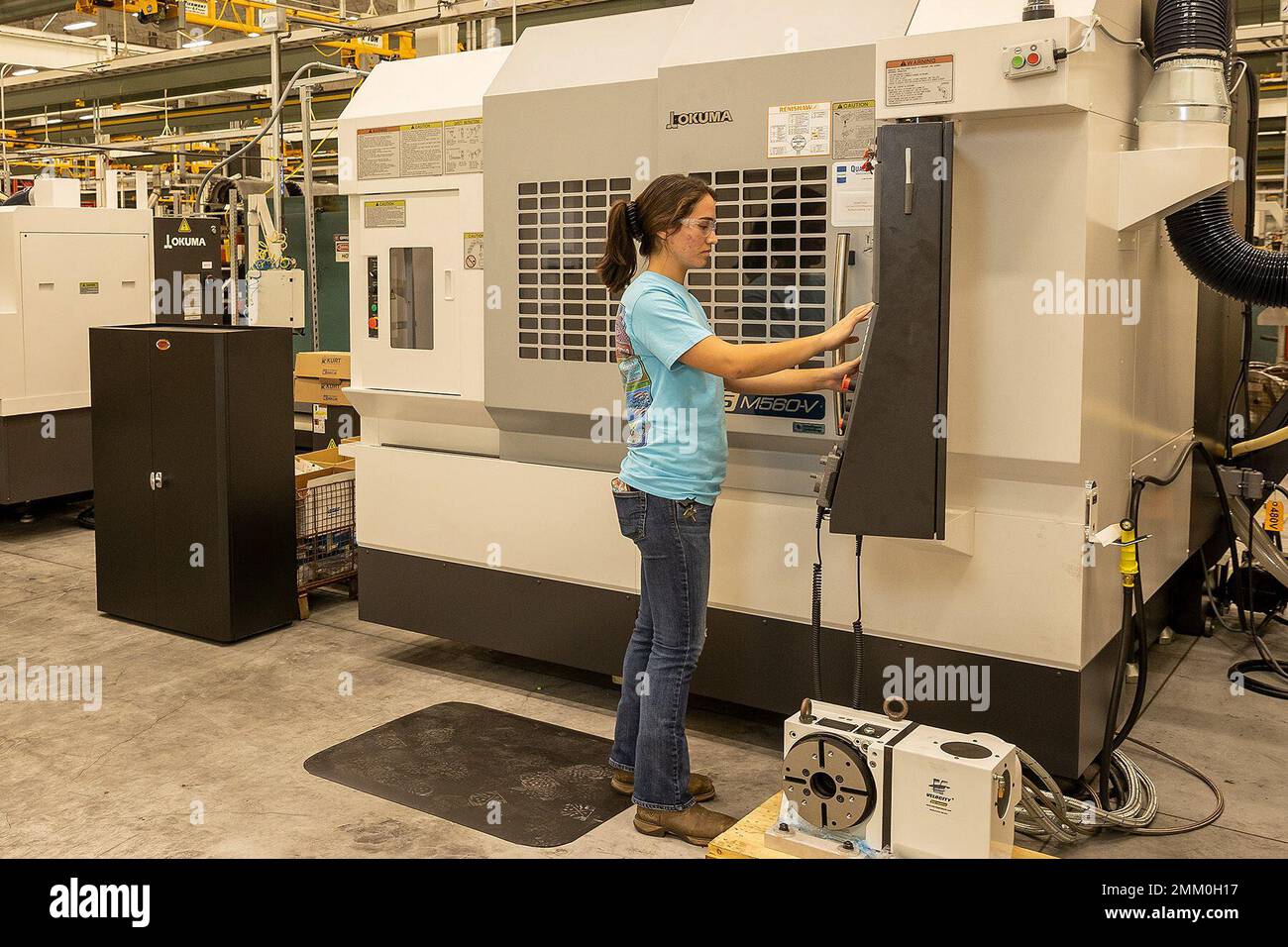 Alexa Mize, a Pathways Program trainee at Anniston Army Depot, is ...