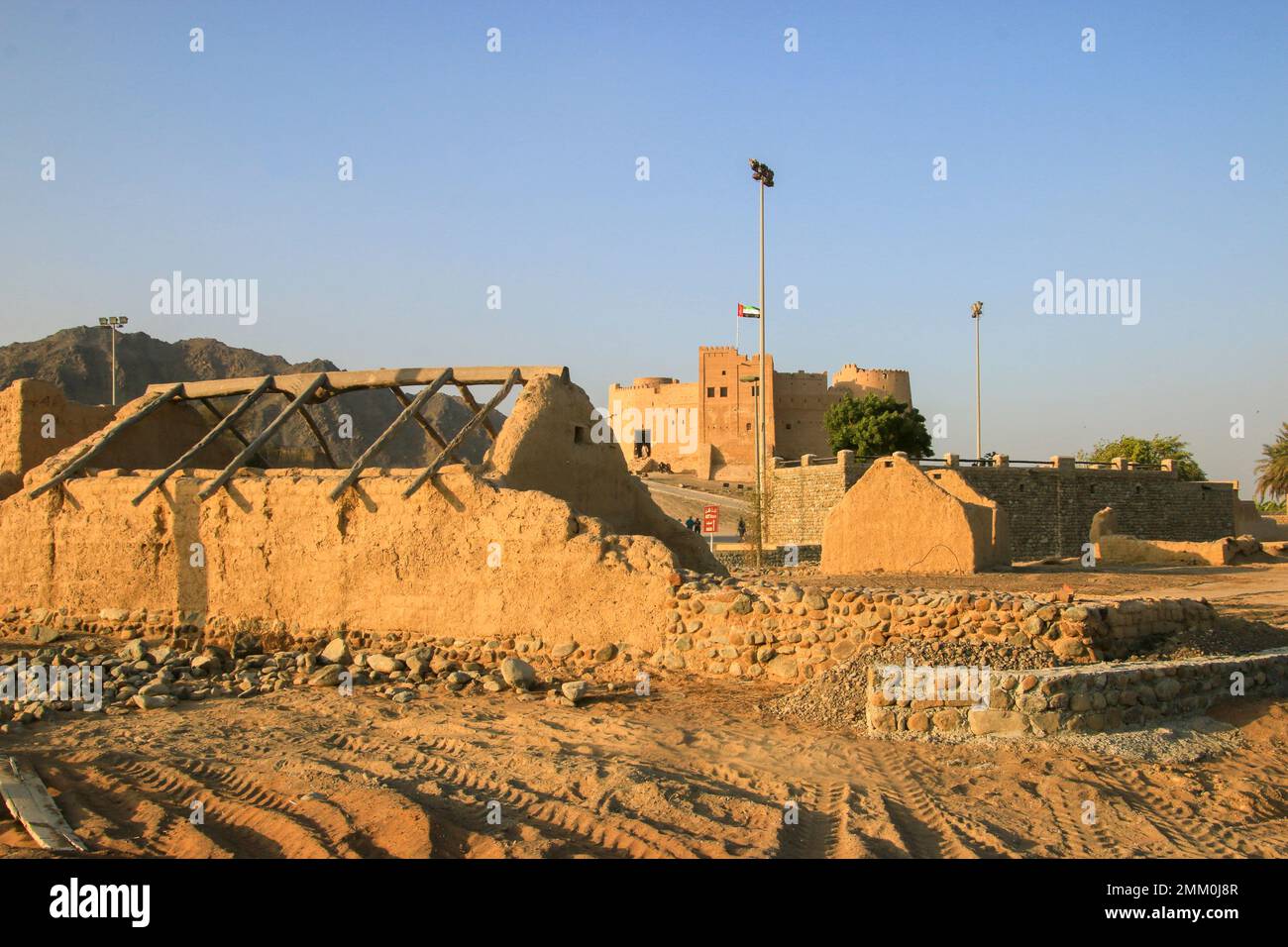 Old Fort, Fujairah, United Arab Emirates Stock Photo - Alamy