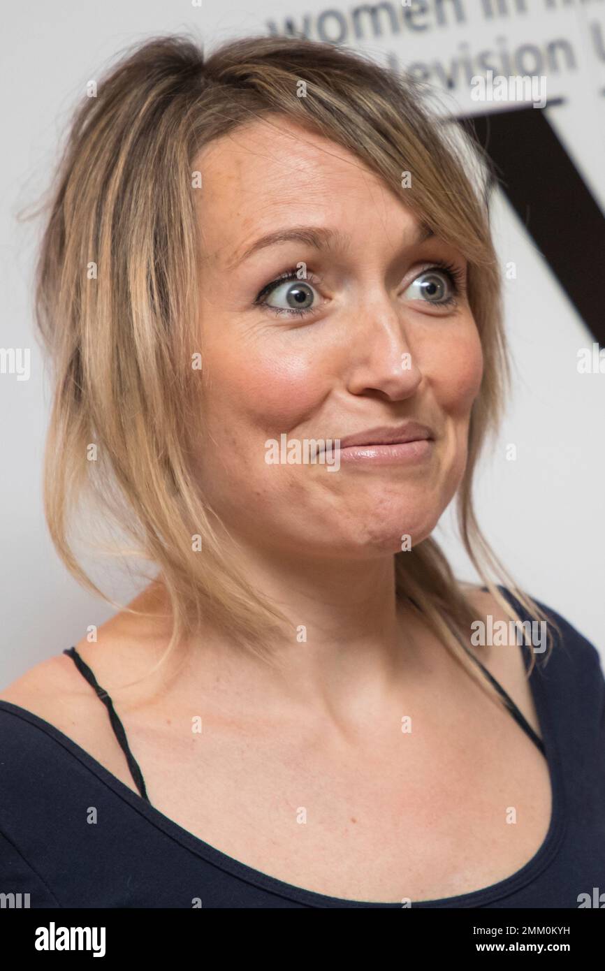 Kate Quilton poses for photographers upon arrival at the Women in Film ...