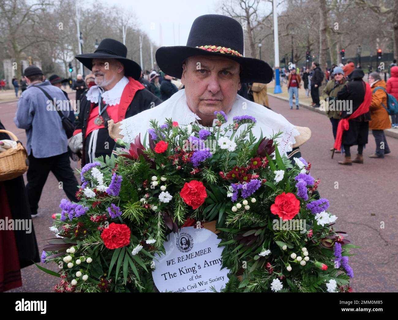 London, UK. 29th Jan 2023. The King's Army, the royalist section of the ...