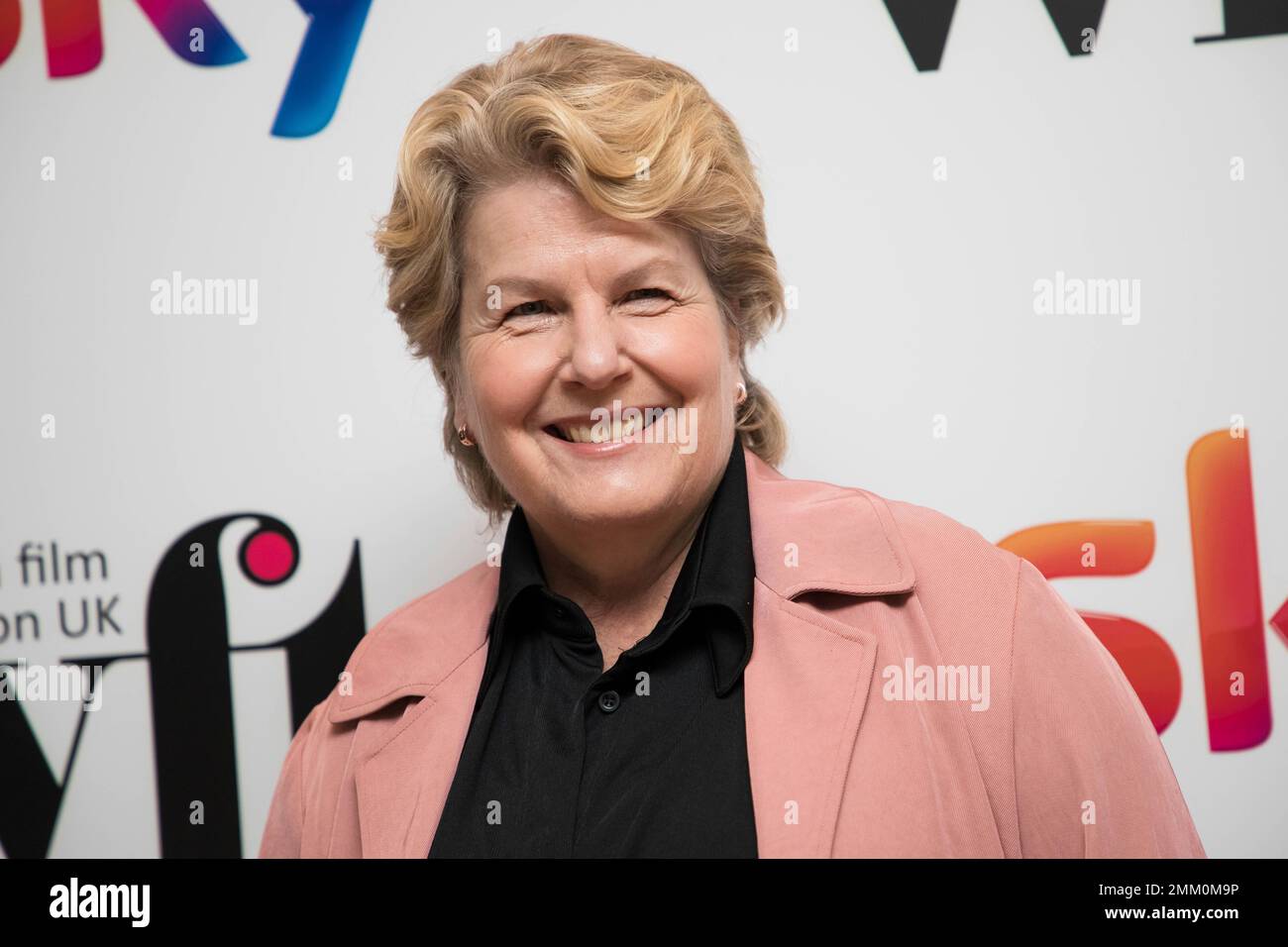 Actress Sandi Toksvig poses for photographers upon arrival at the Women ...