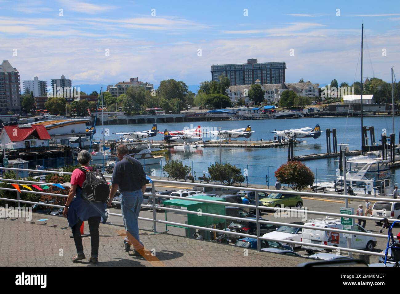 Victoria harbour waterfront park hi-res stock photography and images ...