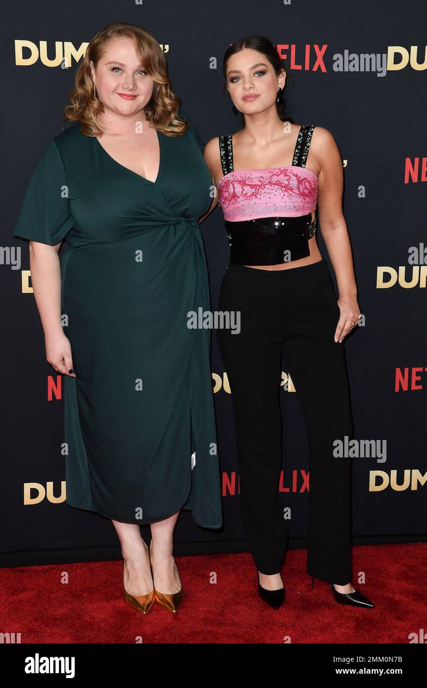 Danielle Macdonald, left, and Odeya Rush attend the world premiere of ...