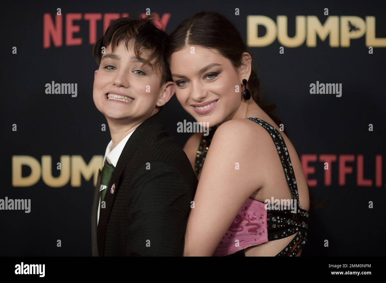 Bex Taylor-Klaus, left, and Odeya Rush attend the world premiere of ...