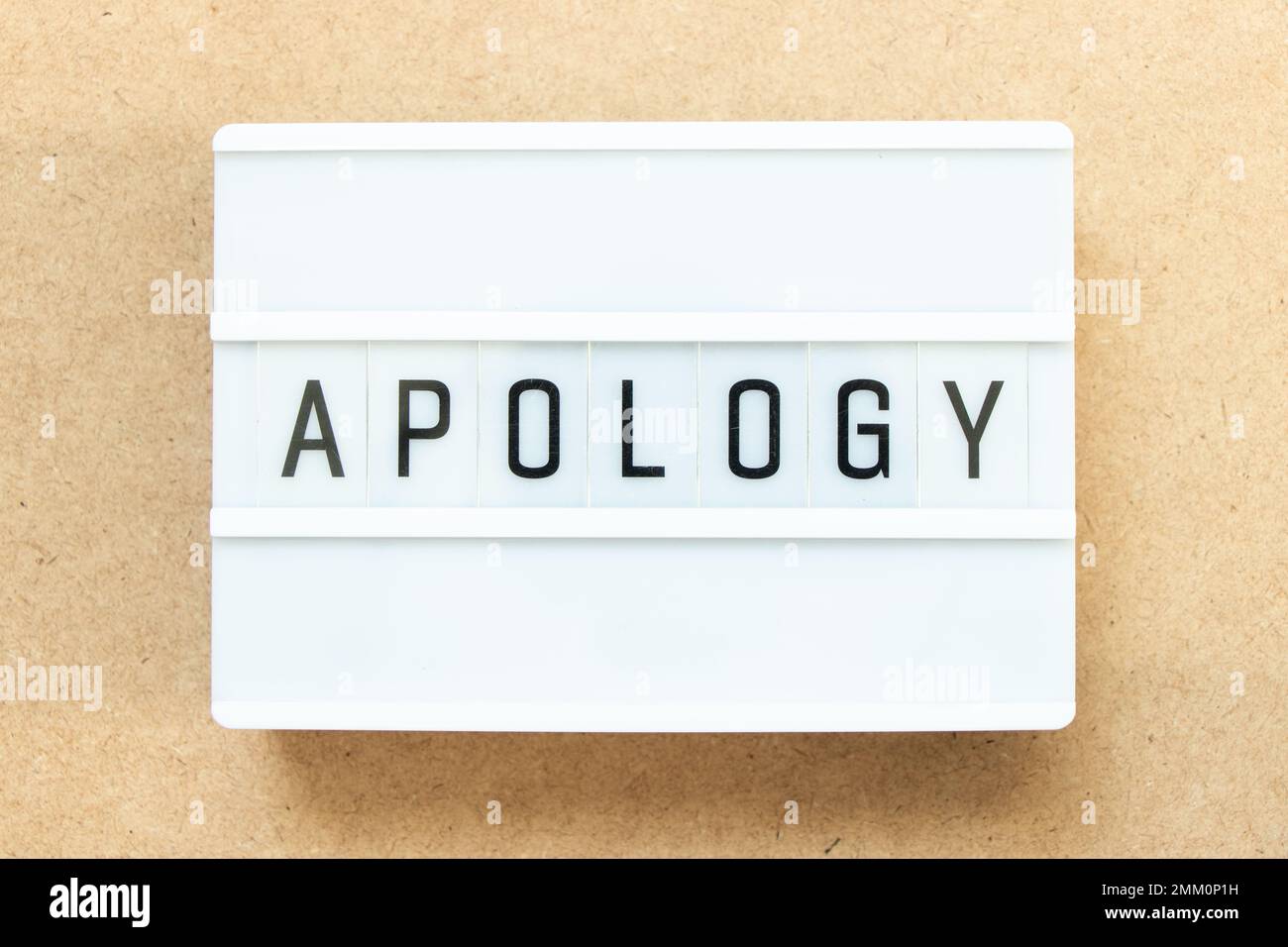 Apology appeal hi-res stock photography and images - Alamy