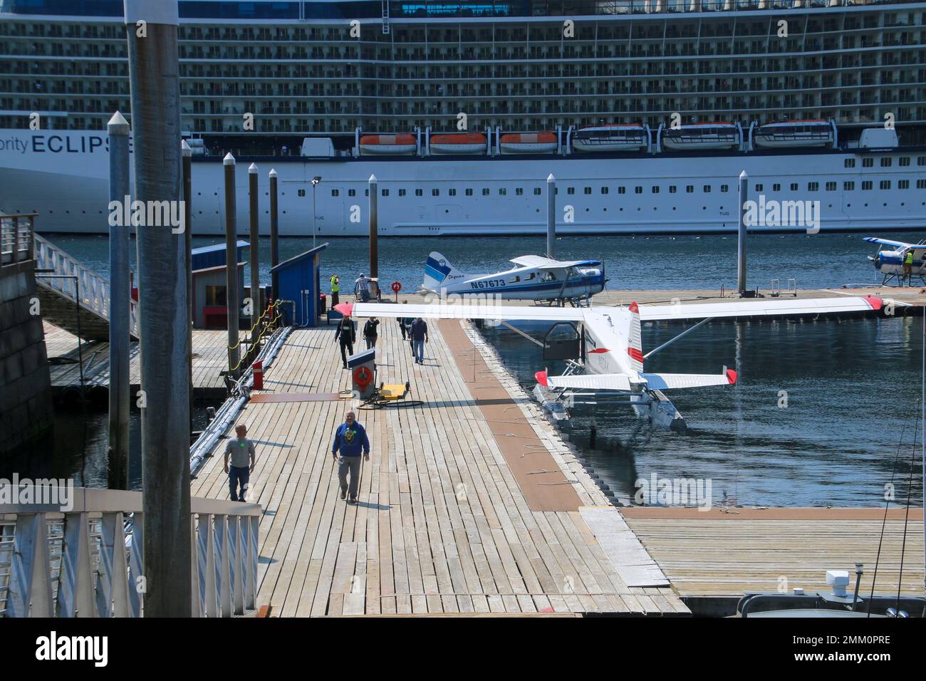 Cruise ship Berth at Ketchikan, Alaska, USA Stock Photo - Alamy