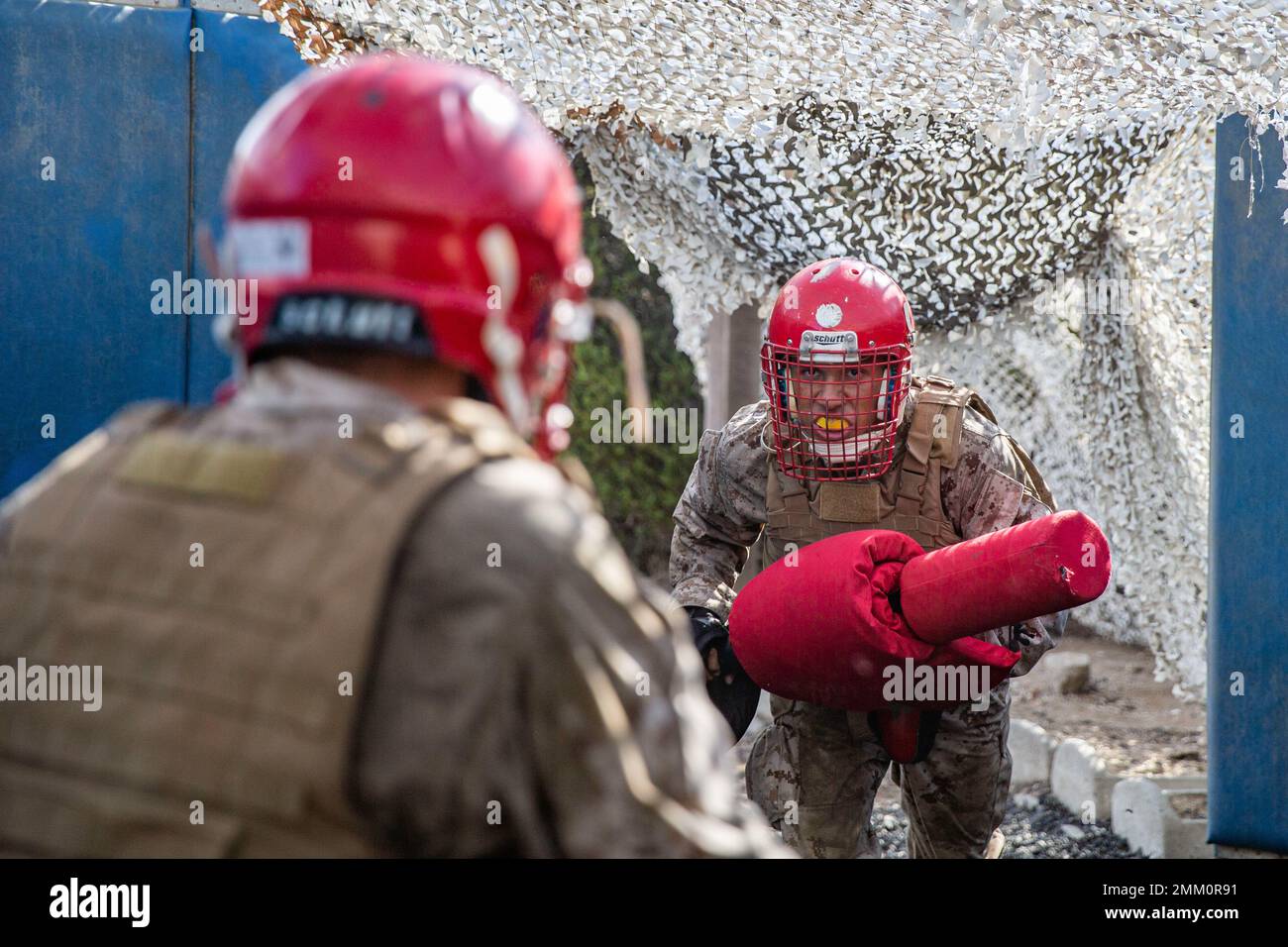 U.S. Marine Corps Recruit Angel E. Gonzalez, a recruit with India ...