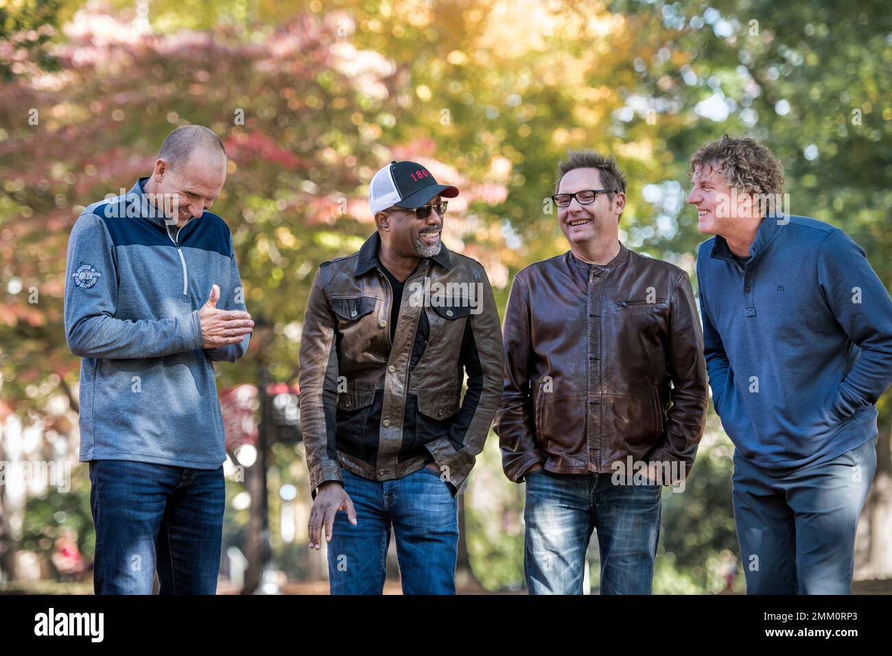 In this Nov. 16, 2018 photo, Jim Sonefeld, from left, Darius Rucker ...