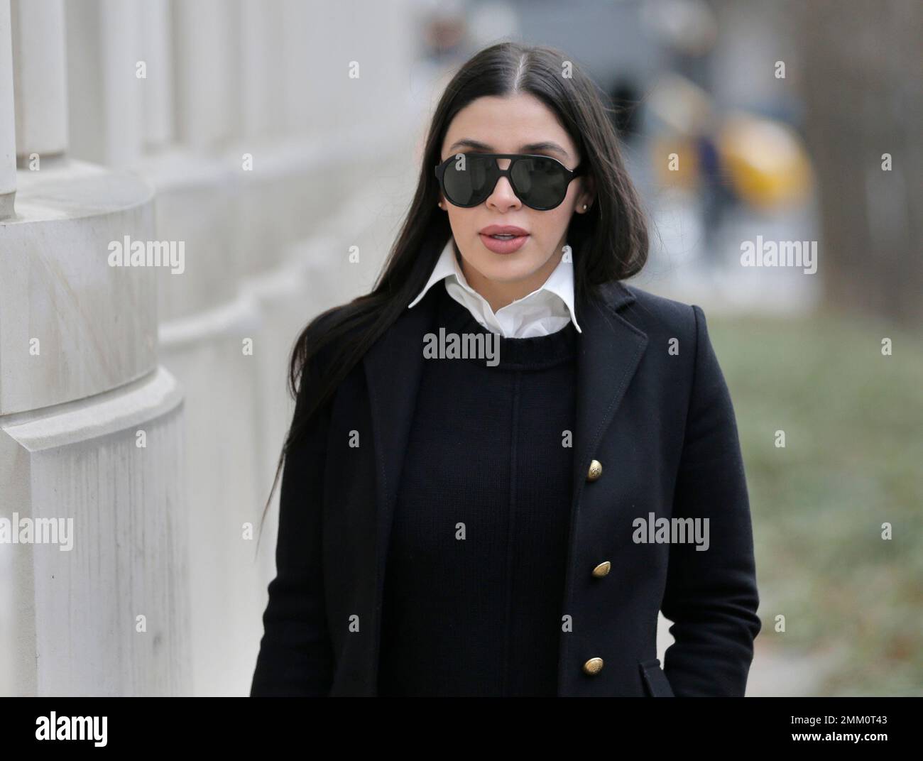 Emma Coronel Aispuro, wife of Joaquin "El Chapo" Guzman, arrives to ...