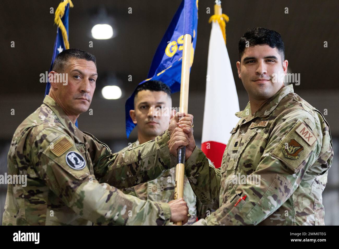 U.S. Air Force Lt. Col. Anthony Tuero, incoming 13th Fighter Generation ...