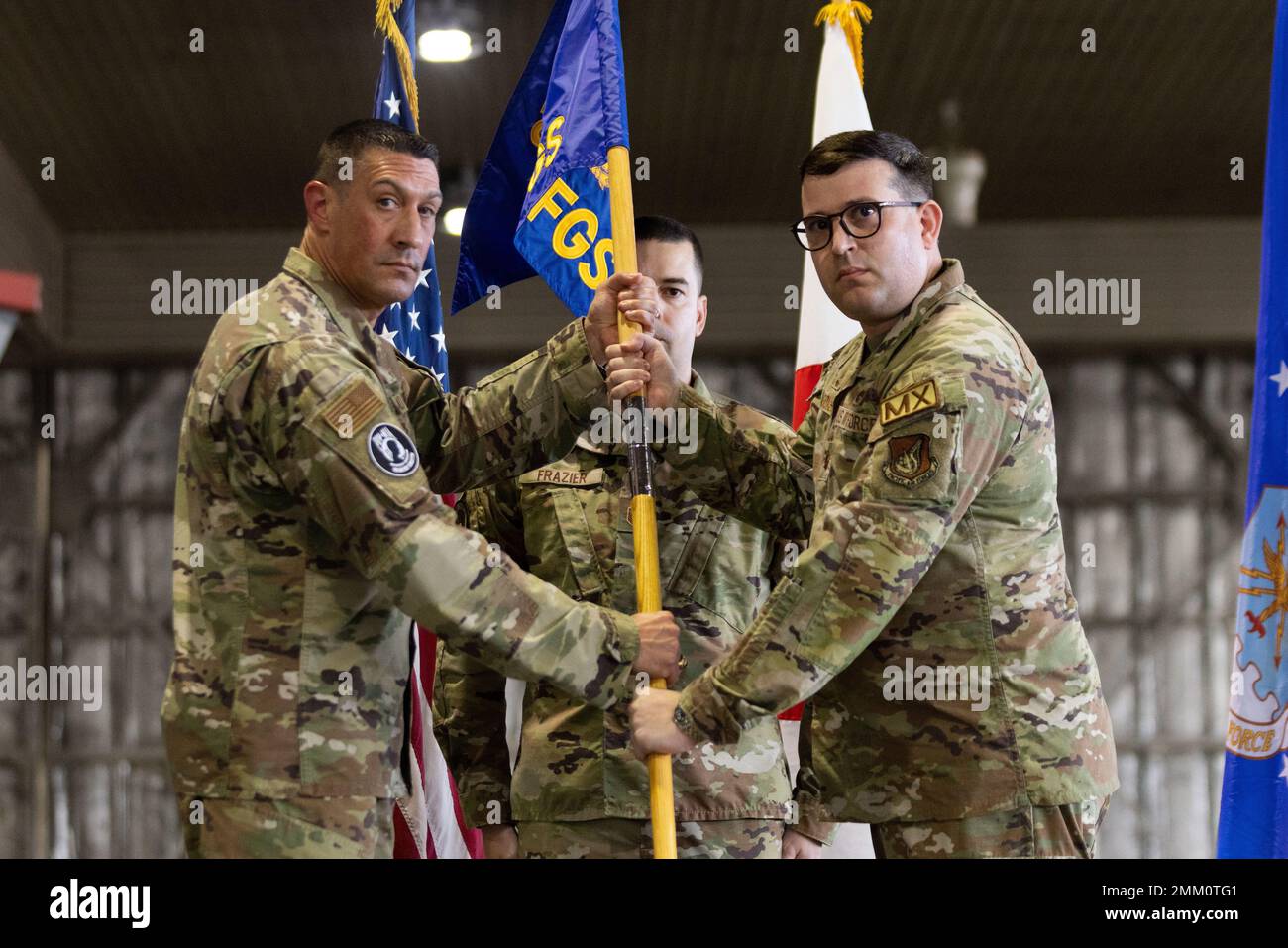 U.S. Air Force Maj. Christopher Alfonso, incoming 14th Fighter ...