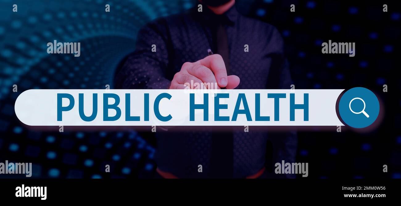 Handwriting text Public Health. Word for Promoting healthy lifestyles ...