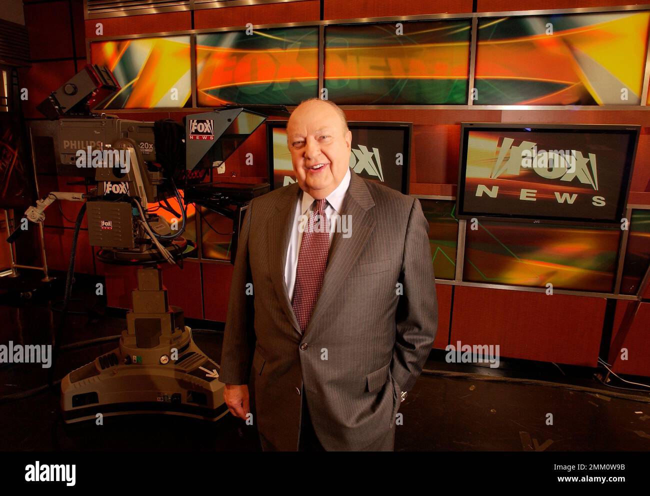 FILE - In this Sept. 29, 2006 file photo, Fox News CEO Roger Ailes ...