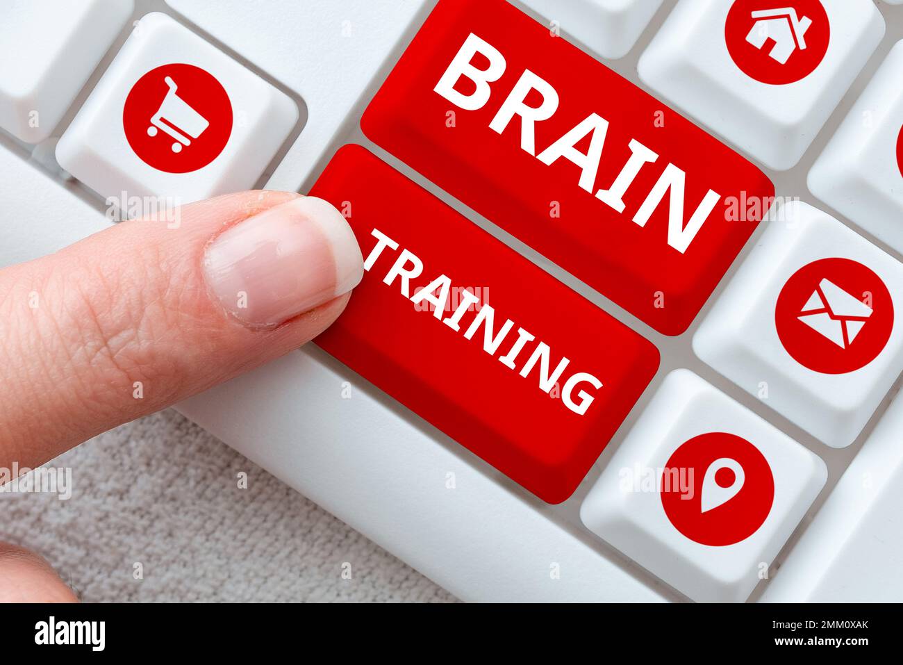 Handwriting text Brain Training. Conceptual photo mental activities to ...