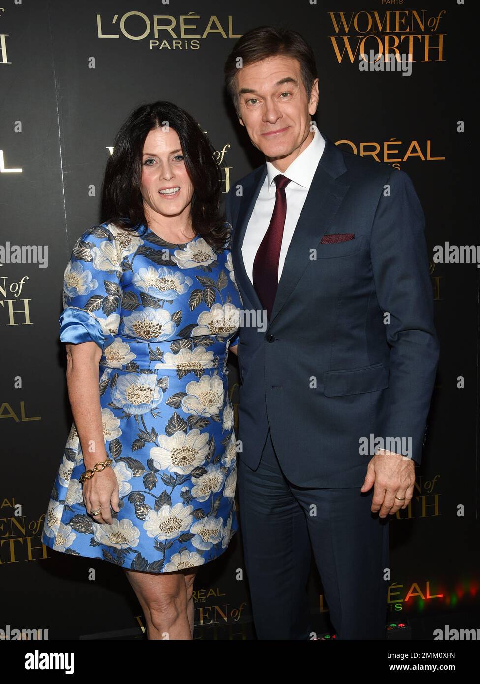 Dr. Mehmet Oz and wife Lisa Oz attend the 13th annual L'Oreal Women of ...