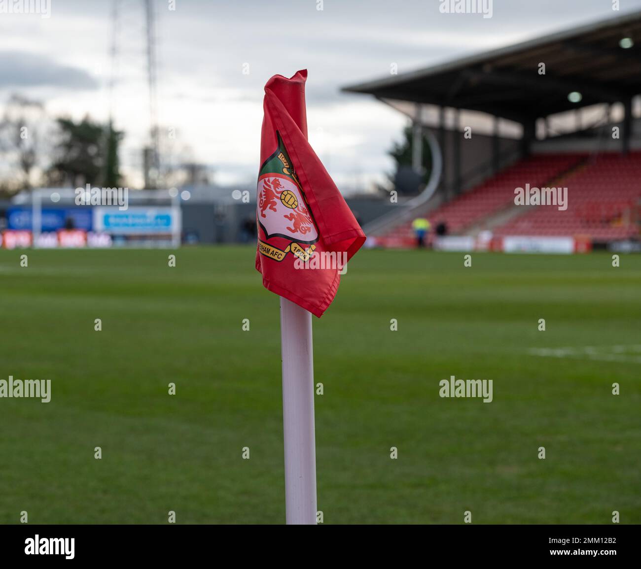 Sheffield united wrexham flag hi-res stock photography and images - Alamy