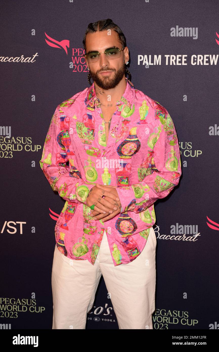 Hallandale Beach FL, USA. 28th Jan, 2023. Maluma attends the 2023 ...