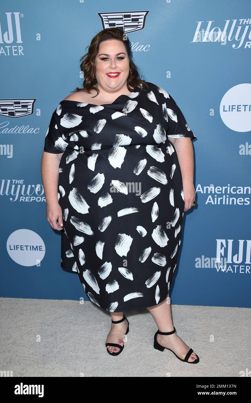 Chrissy Metz arrives at The Hollywood Reporter's Women in Entertainment ...