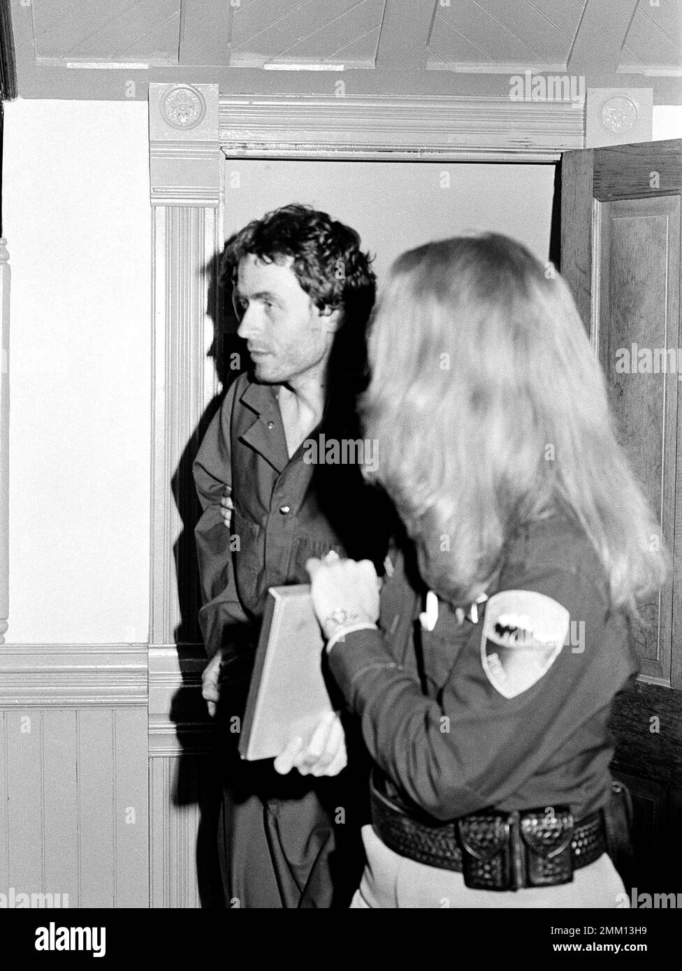 Suspected serial killer Ted Bundy, left, looking disheveled after six ...
