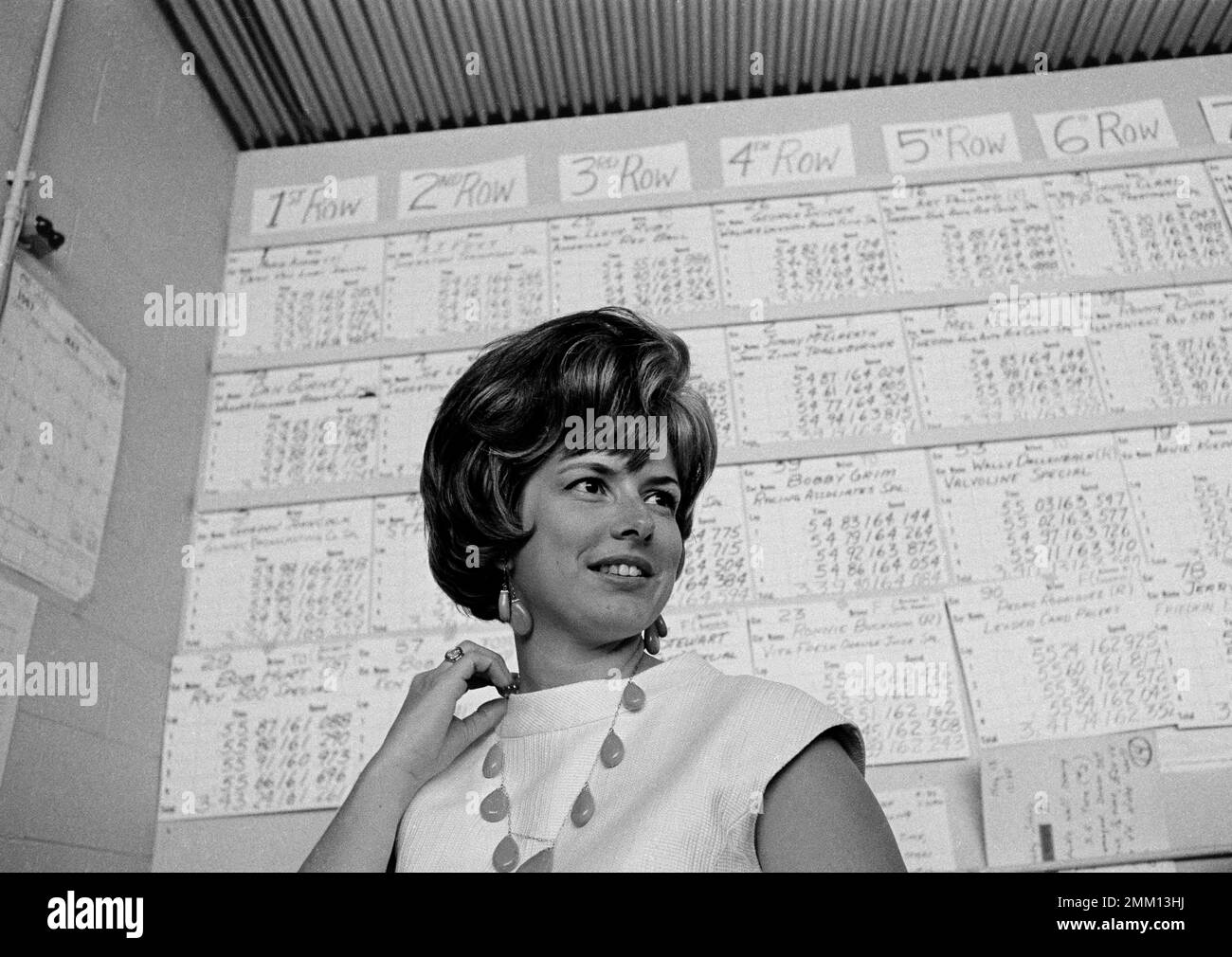 Dee Ann Andretti is the wife of race driver Mario Andretti, pole sitter ...