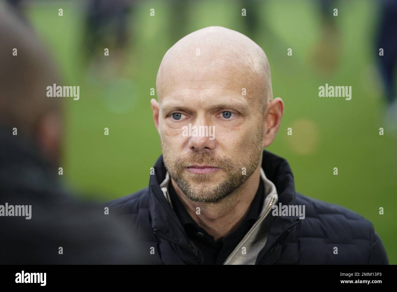 VOLENDAM - FC Groningen coach Dennis van der Ree before the Dutch ...