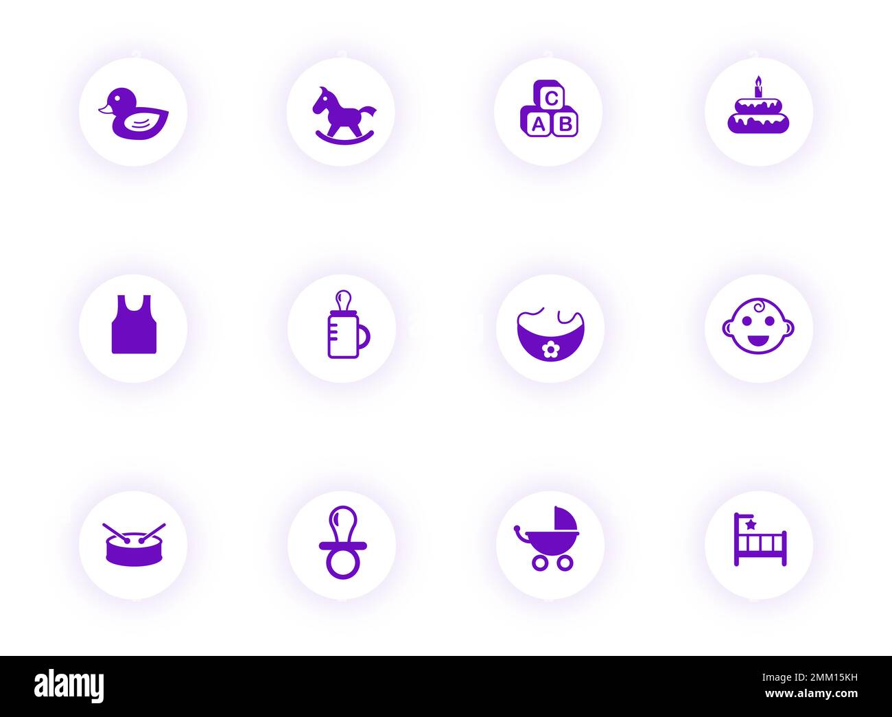 Round drum cake Stock Vector Images - Alamy