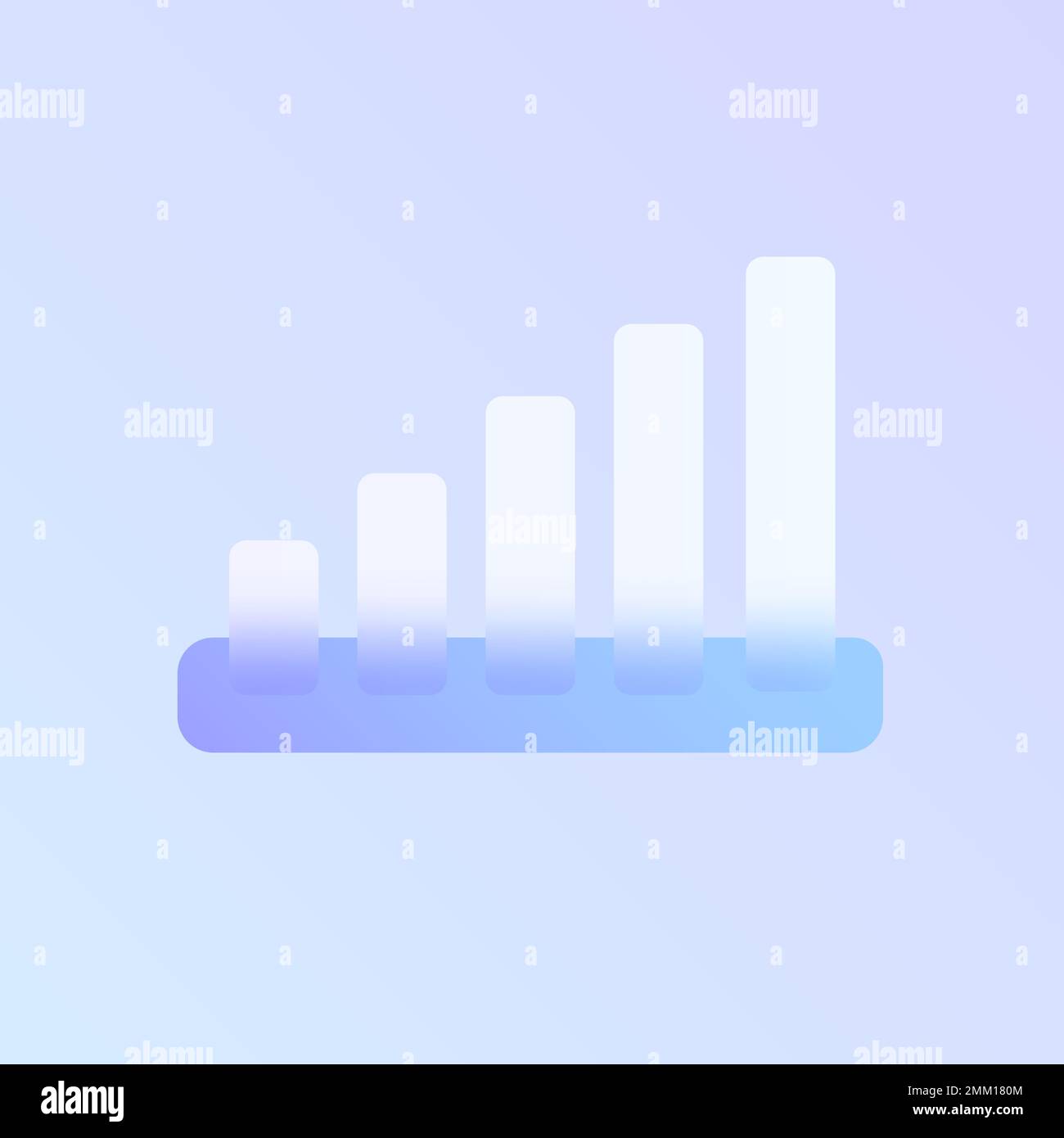 signal strength indicator glass morphism icon Stock Vector Image & Art - Alamy