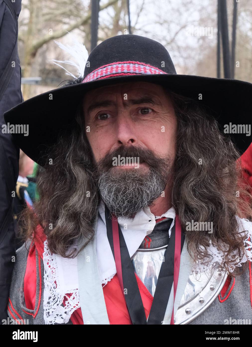London, UK. 29th Jan 2023. The King's Army, the royalist section of the ...