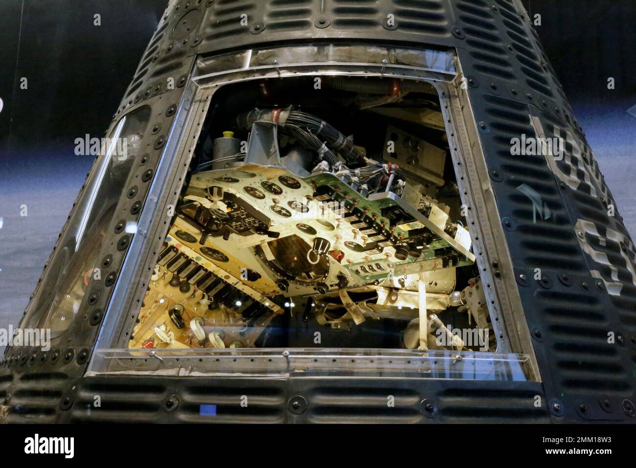 This Nov. 27, 2018 photo shows the Mercury Friendship 7 capsule in ...