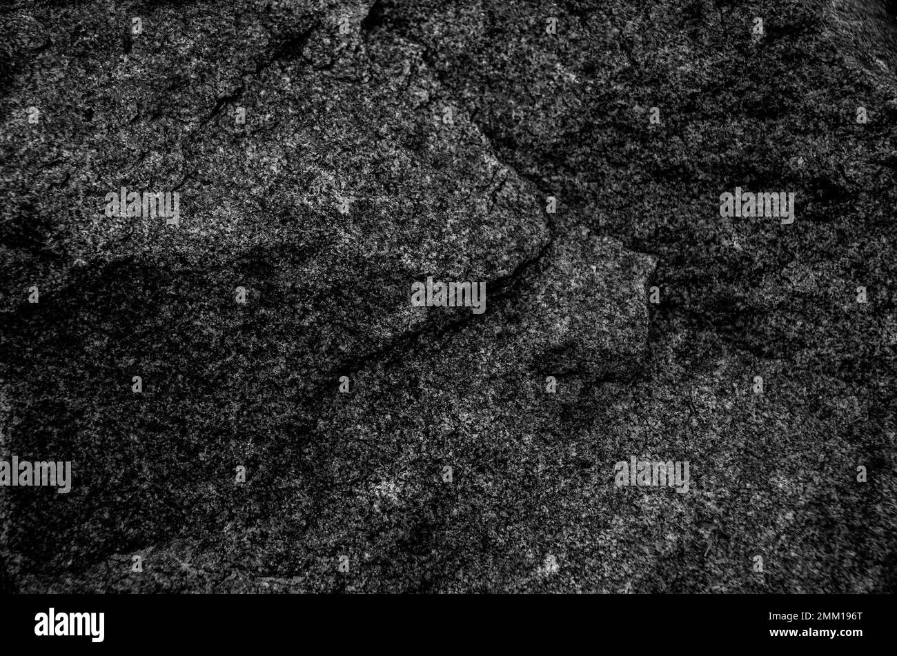 Texture of black white granite stone. Gray stone background with copy ...