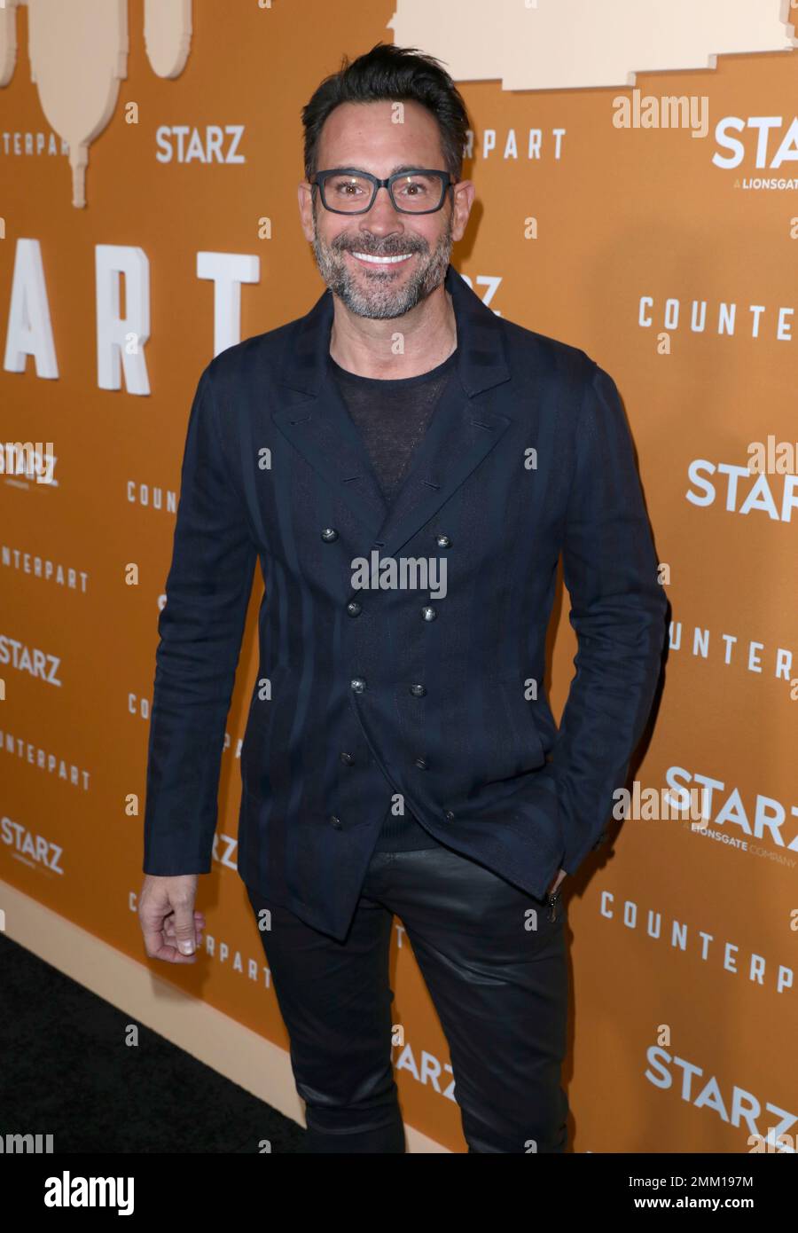 Gregory Zarian attends the STARZ Counterpart Season 2 Premiere at the ...