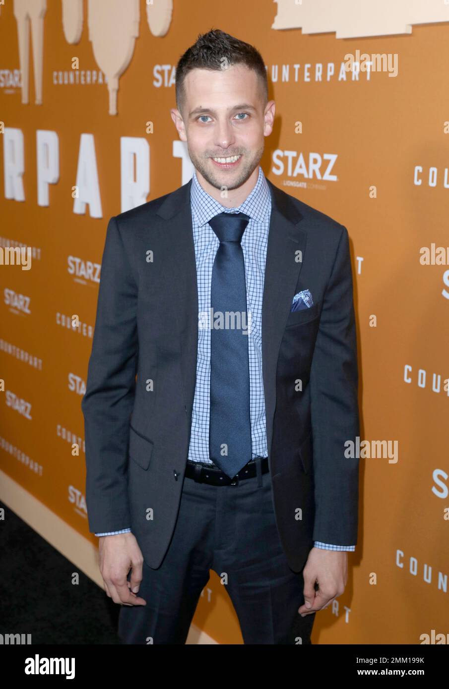 Justin Marks attends the STARZ Counterpart Season 2 Premiere at the ...