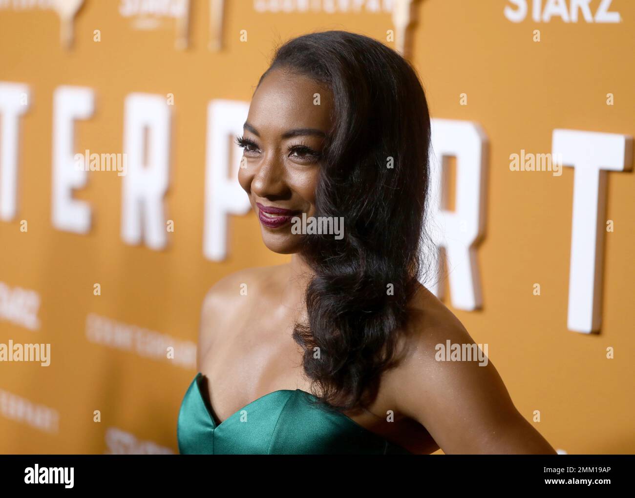 Betty Gabriel attends the STARZ Counterpart Season 2 Premiere at the ...