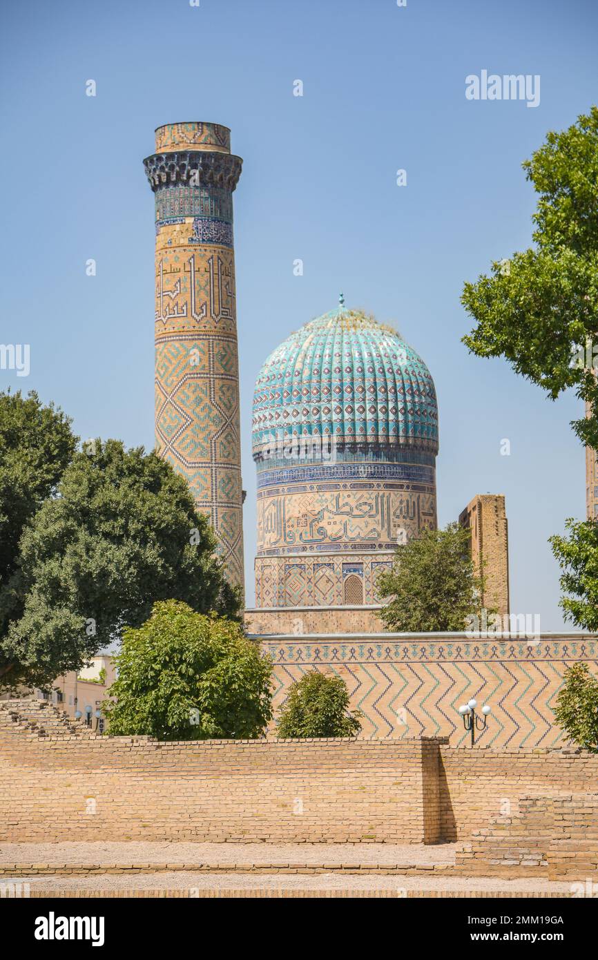 Bibi-Khanym Mosque, Samarkand, Uzbekistan Stock Photo - Alamy