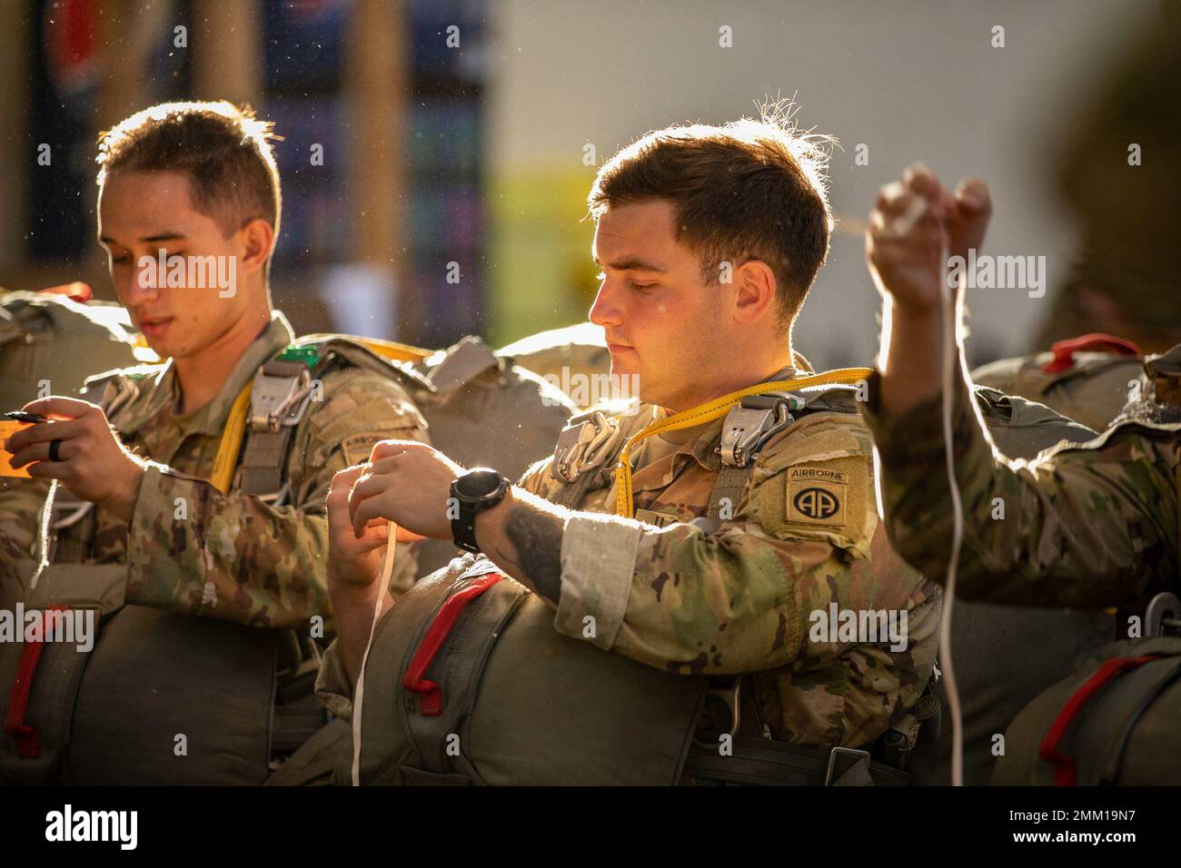 U.S. Army Paratroopers assigned to the 1st Brigade Combat Team, 82nd ...
