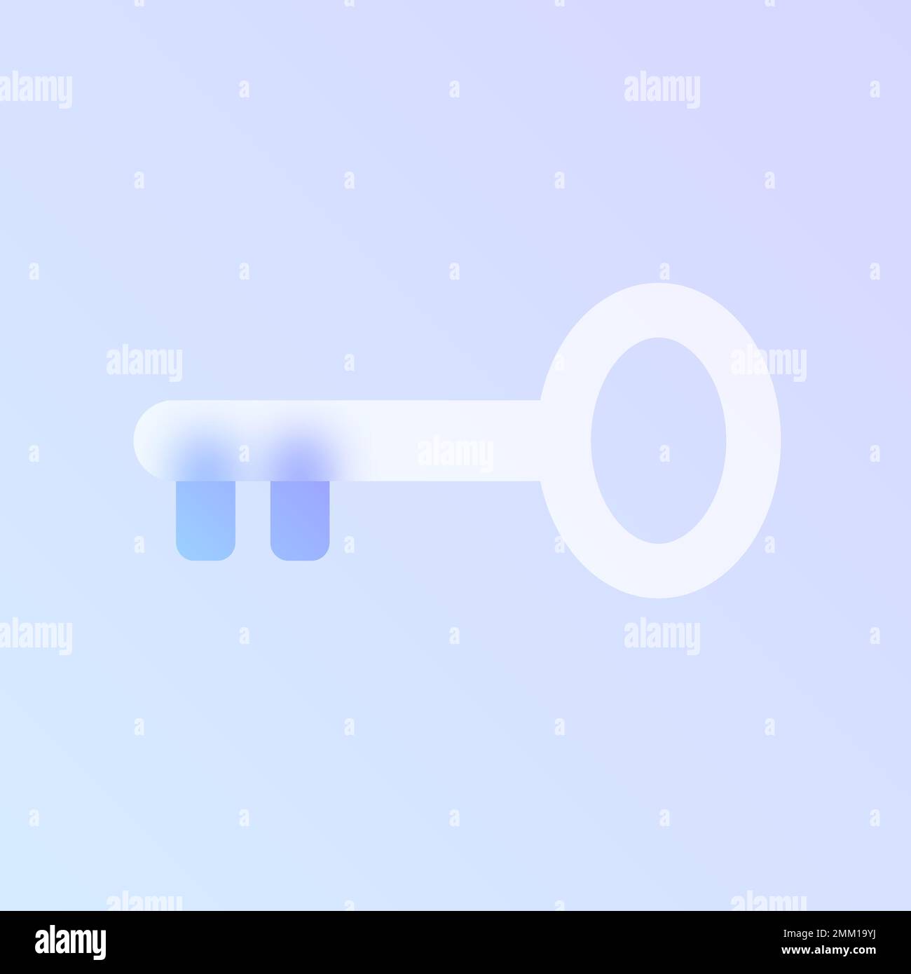 key glass morphism trendy style icon Stock Vector Image & Art - Alamy
