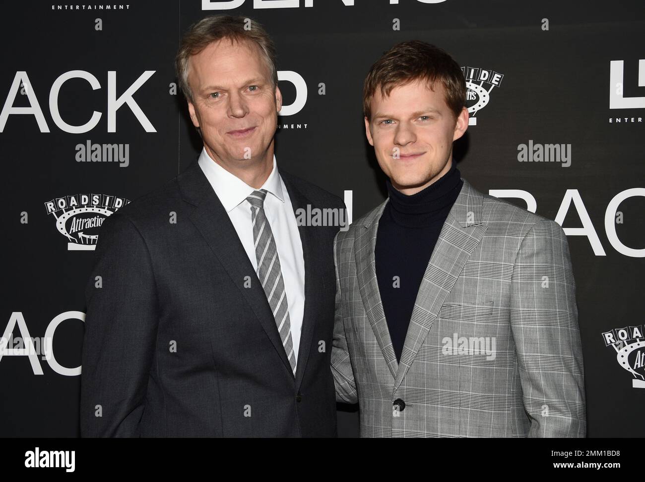 Director/writer Peter Hedges, left, and Lucas Hedges attend the ...