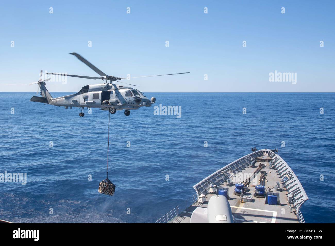220913-N-TC847-1024 ADRIATIC SEA (Sep. 13, 2022) An MH-60R Sea Hawk ...