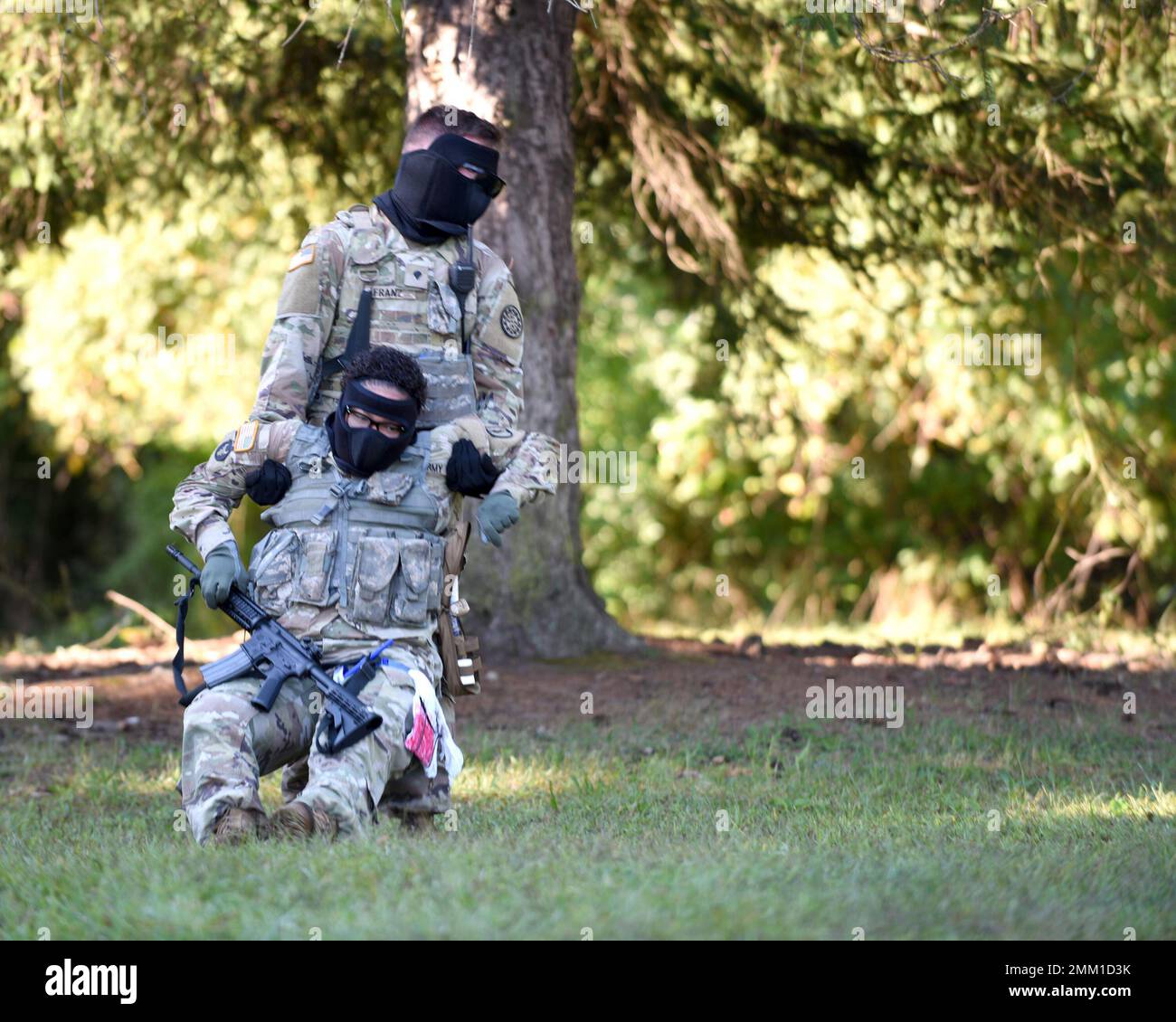 U.S. Army Spc. Caleb Franz, 1430th Engineer Company, 107th Engineer ...