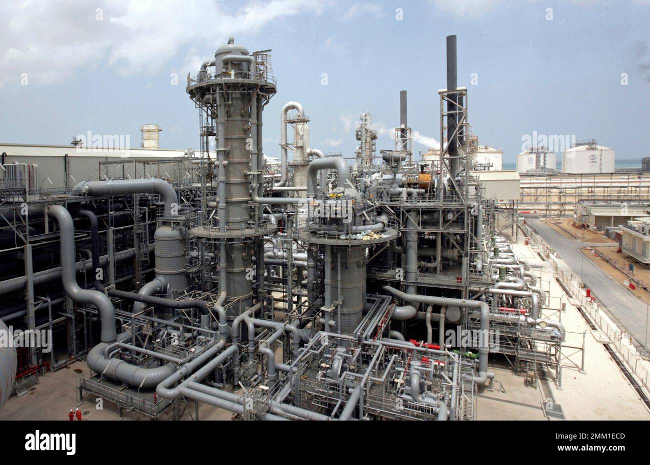 FILE - This April 4, 2009, file photo, shows a gas production facility ...